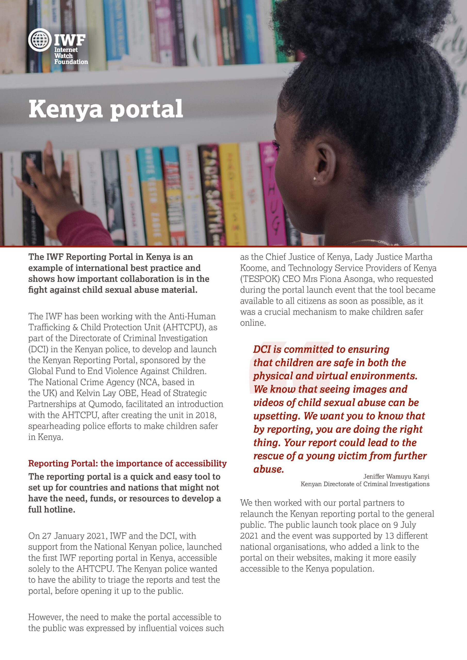 Knowledge hub – Safe Online